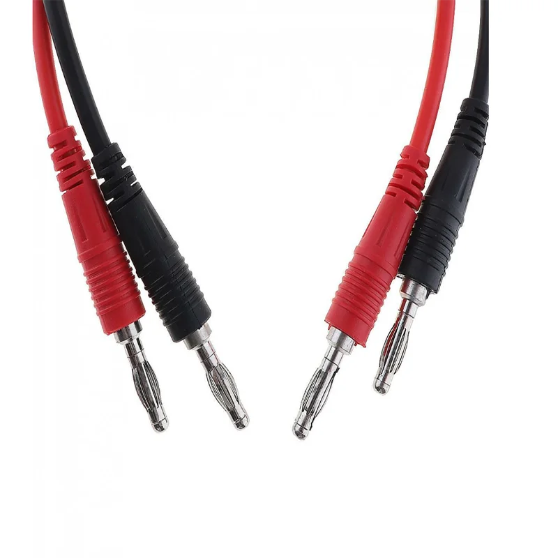 Custom Cable Manufacture 4mm Banana Connector Plug Adapter Lead Battery ...