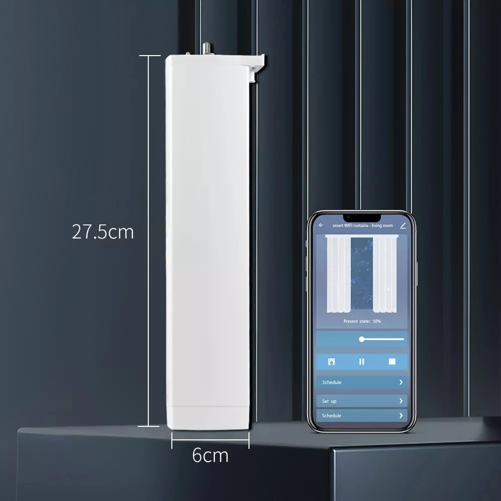 Smart Curtain System by TYSH - Control with Alexa & Google Home