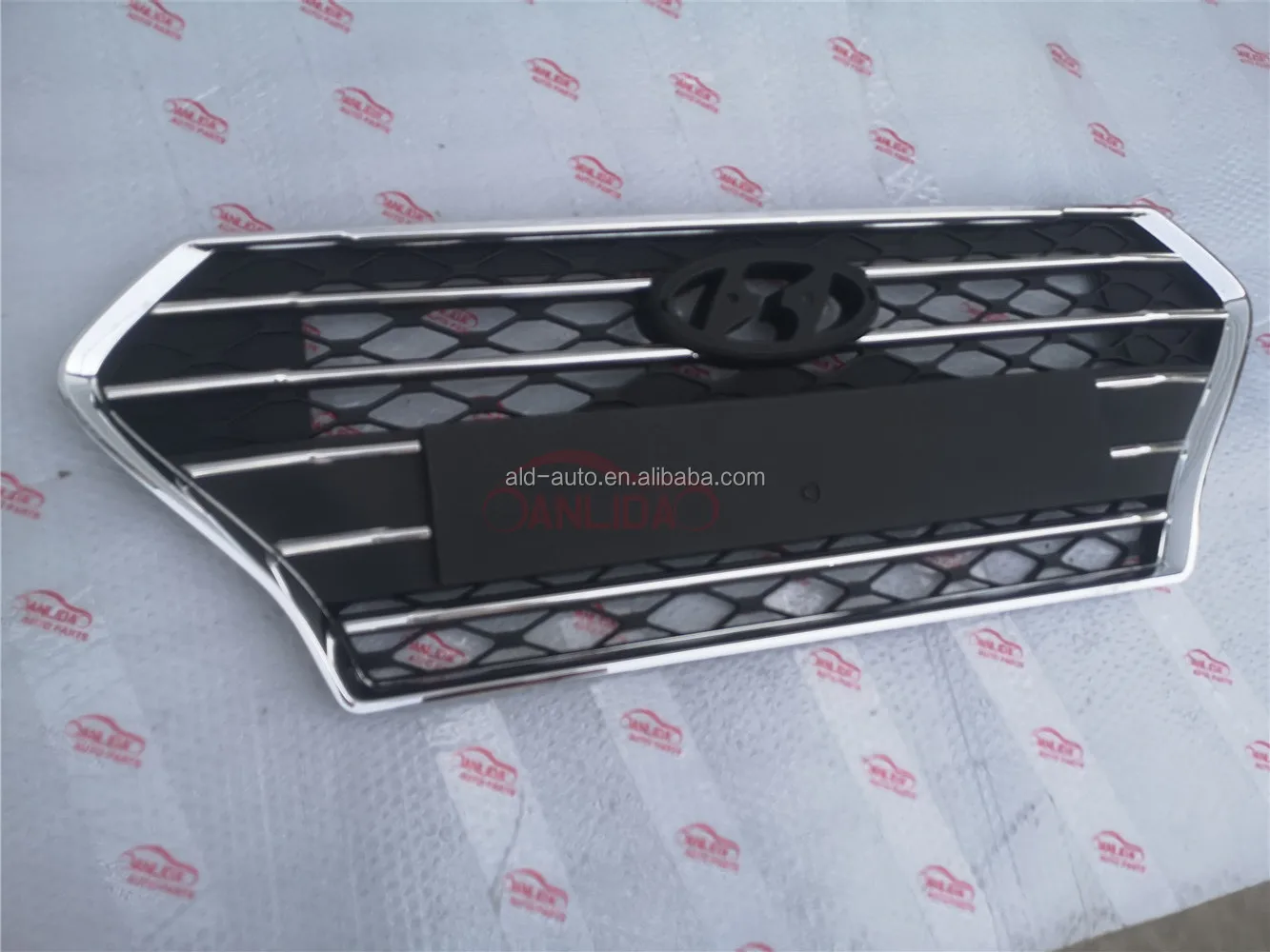 Для Радиатора Accent 2018. Хромированная Передняя Радиаторная Решетка ...