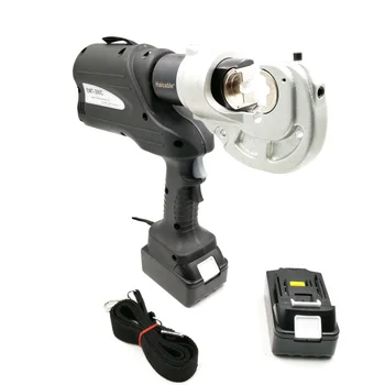 Power Crimper Hydraulic Crimping Plier Emt-300c 11 Sets Dies Li-ion ...