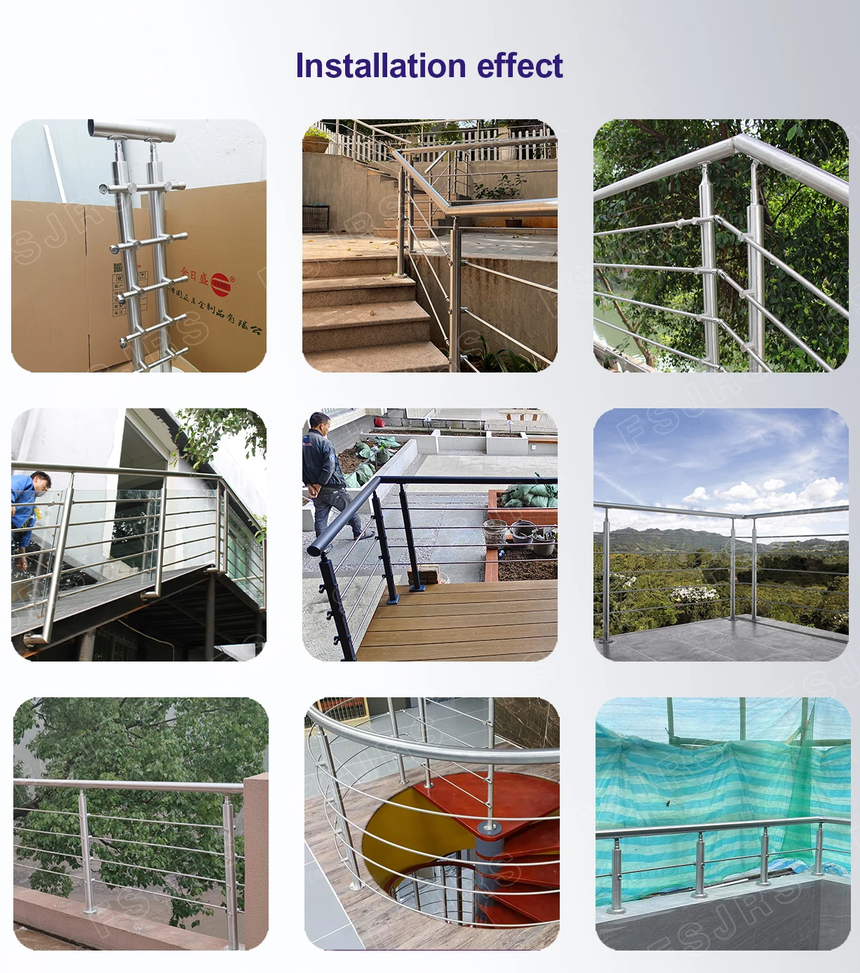 Round Stair Handrail - Stainless Steel Railing Solutions