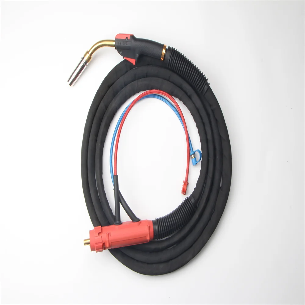High Quality 4 Meter Air Cooled MIG-MAG Argon Welding Gun with European ...