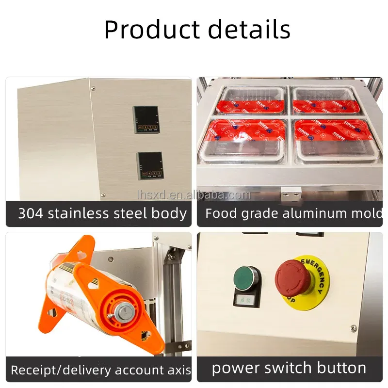 Duck Neck Braised Chicken Box Packaging Machine/ Hot Pot Ingredients ...