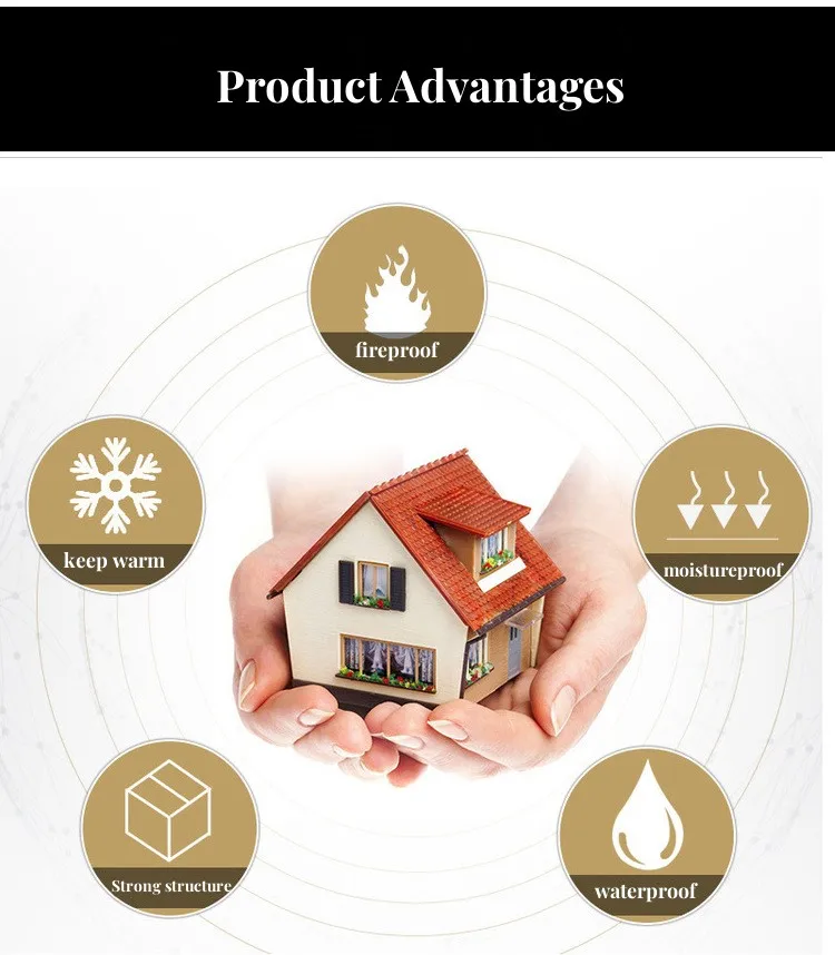 PU Polyurethane Wall Panels - Fire-Resistant & Soundproof