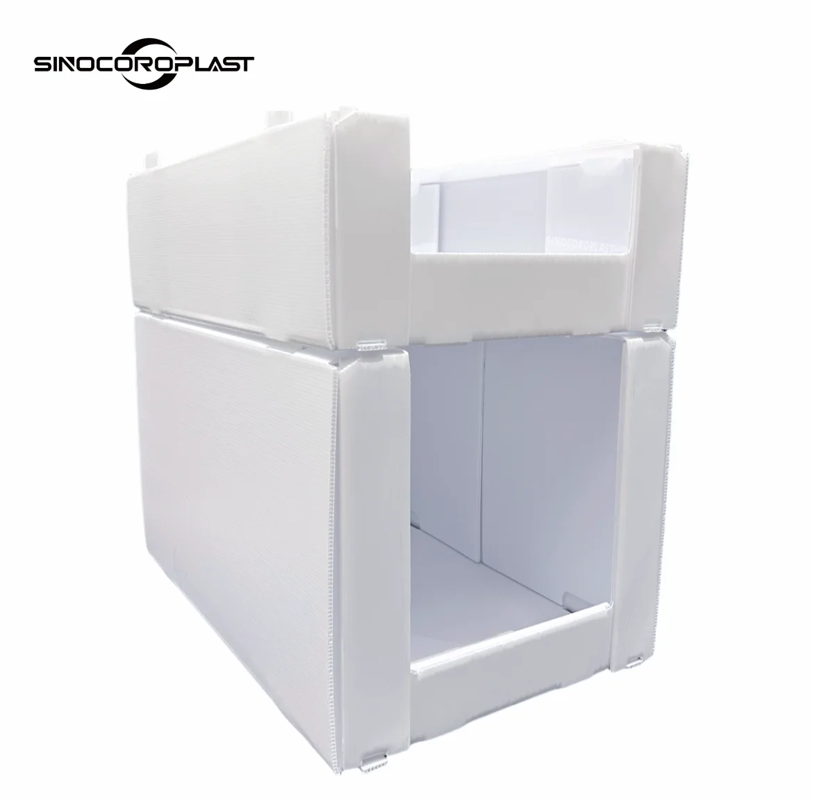 Customized Stackable Warehouse Storage Boxes - PP Plastic