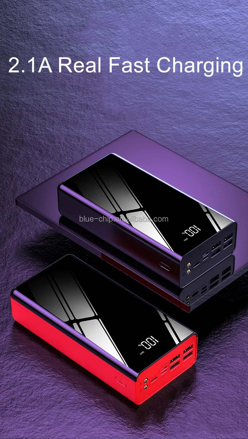 OEM logo 50000mAh Powerbank Larger Capacity Power Bank Portable ...
