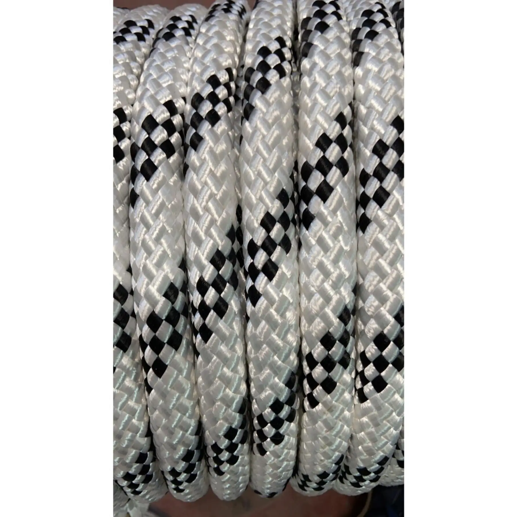 18 Mm Sheet Rope 20 Meters - Shiny Silk Braided Polyester Rope - Boat ...