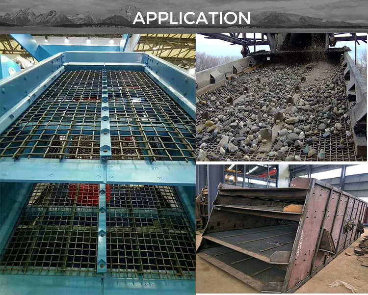 Crimped Wire Mesh Metal Screen Mesh Saudi Arabia Red Vibrating Sieve ...