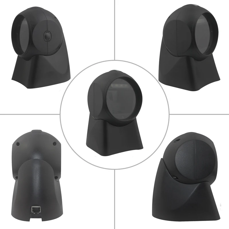 Cmos Usb Rs232 1d 2d Mobile Code Barcode Scanner For Payment Hs-7301 ...