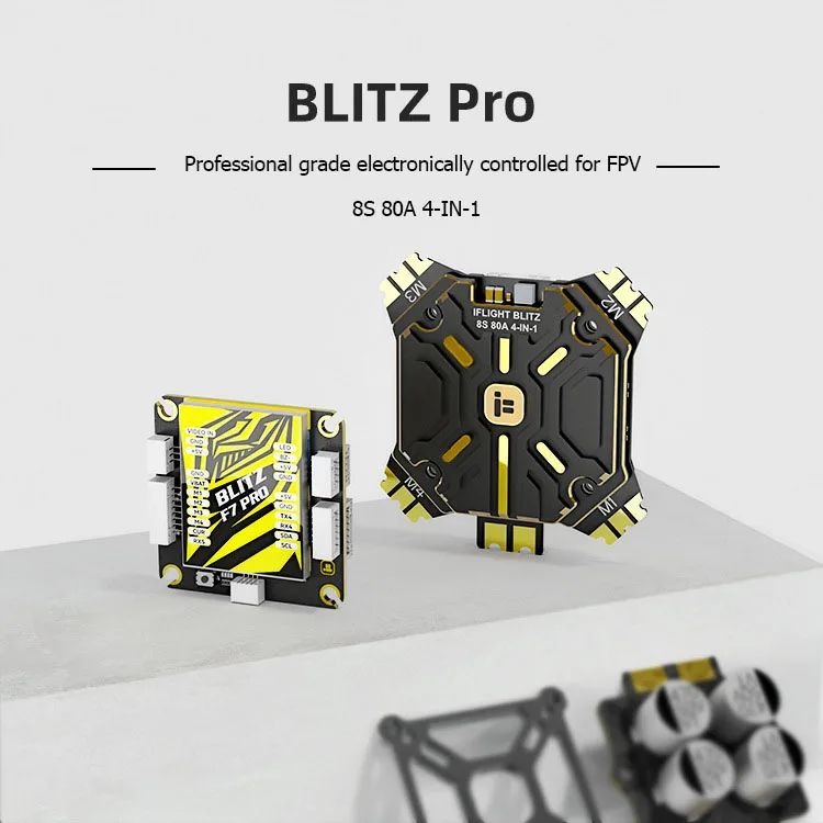 IFlight BLITZ F722 F7 Pro Flight Controller with E80A 4-in-1 ESC ...