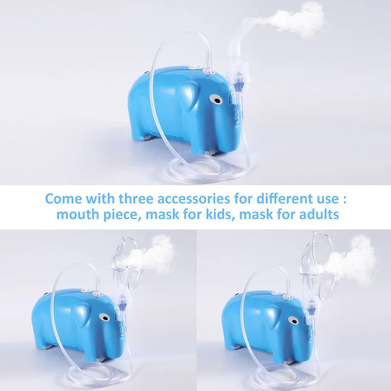 Fitconn Cartoon Baby Elephant Nebulizer - Pediatric Compressor