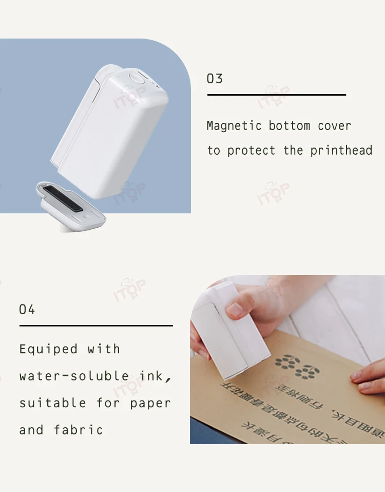 Handheld Inkjet Handjet Printer Metal Board Carton Clothing Logo Micro ...