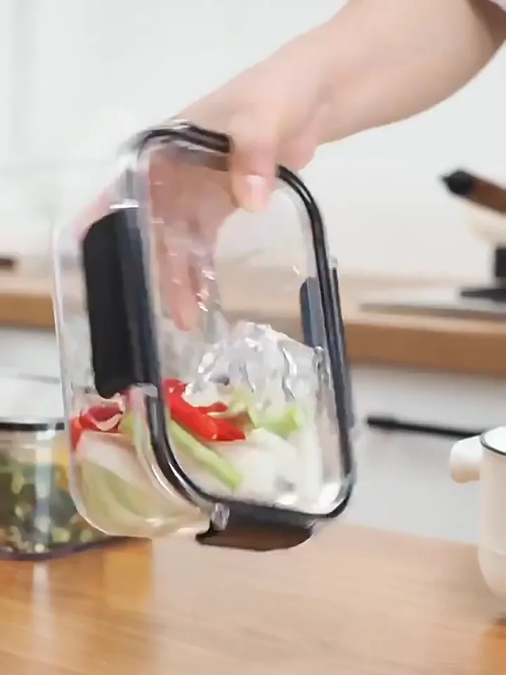 Plastic Airtight Food Storage Containers With Lids Energy Rice Food ...