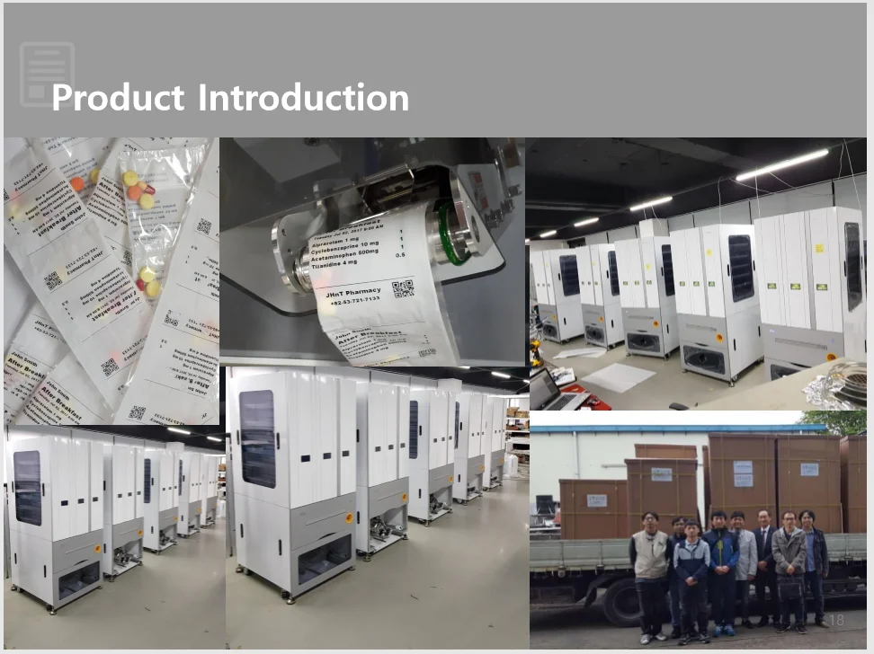 Automatic Prescription Dispensing Machine Pill Pack Machine Tosho Jvm ...