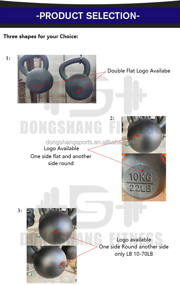 Customized Logo Big Weight Wholesale Kettlebell Kettlebell Set 50kg ...
