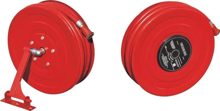 Heavyduty Fire Hose Reel With Spray Jet Nozzle Reliable Fire Fighting ...