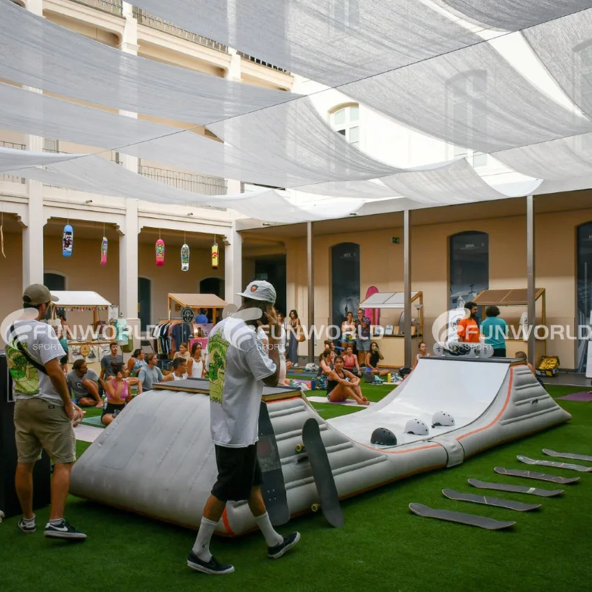 Exciting Inflatable Bike Ramp & Skateboard Airbag for Outdoor Sports ...