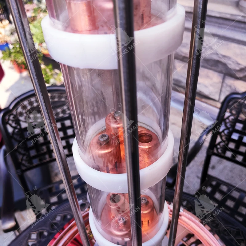 100L Reflux Column Gin Distiller Alcohols Distillation Equipment Copper ...