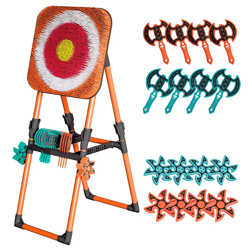 Indoor & Outdoor Target Shooting Equipment Axe Throwing Game Set Dart ...