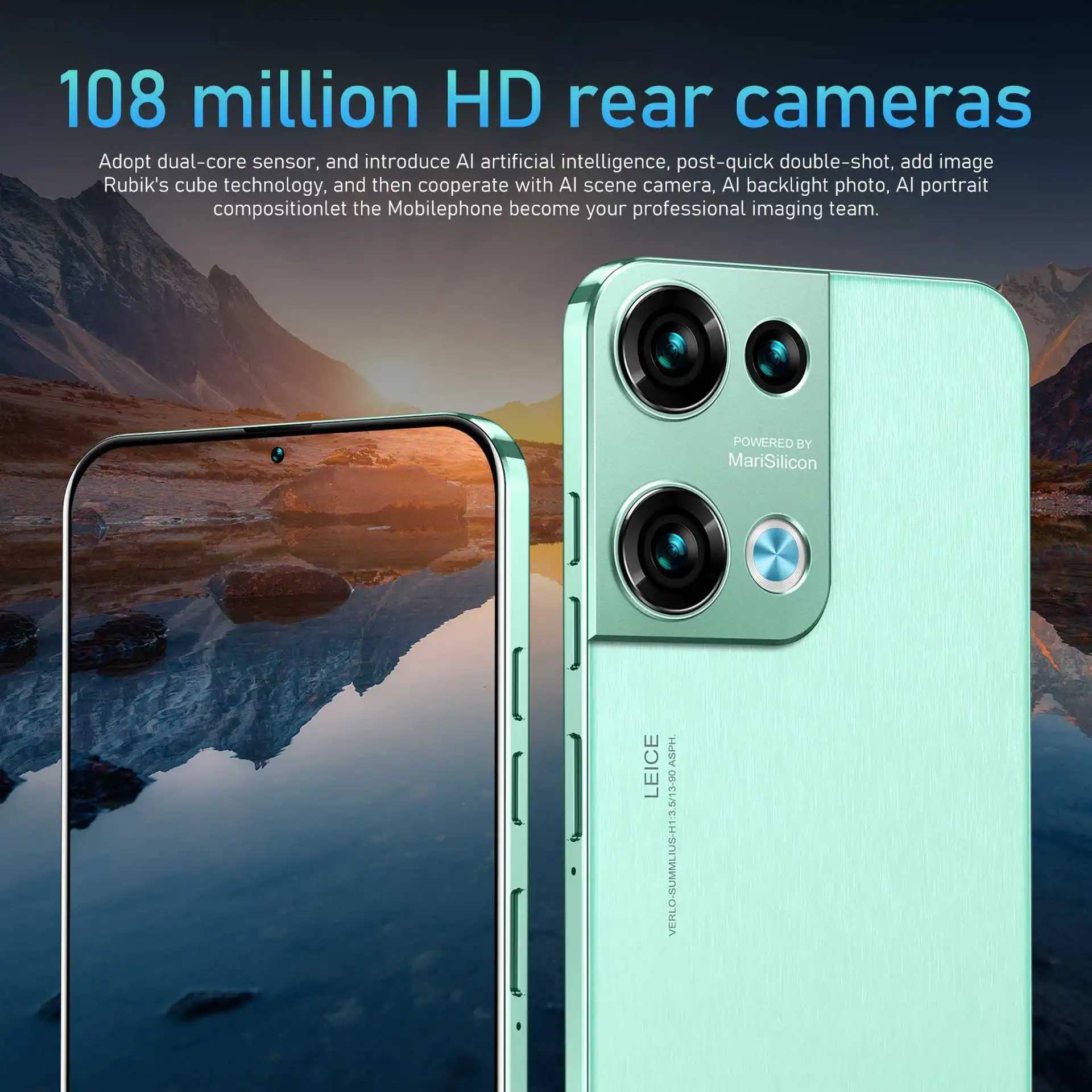 Wholesale Custom Global 5G Reno9 Pro Smartphone 7.3 Inch Mobile Phone ...