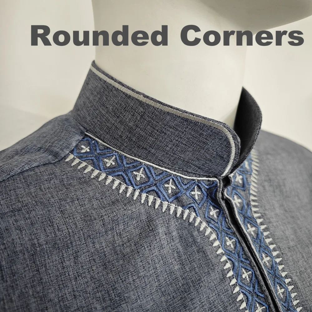Shop Our Bahrain Style Thobe - Embroidered Islamic Men's Clothing
