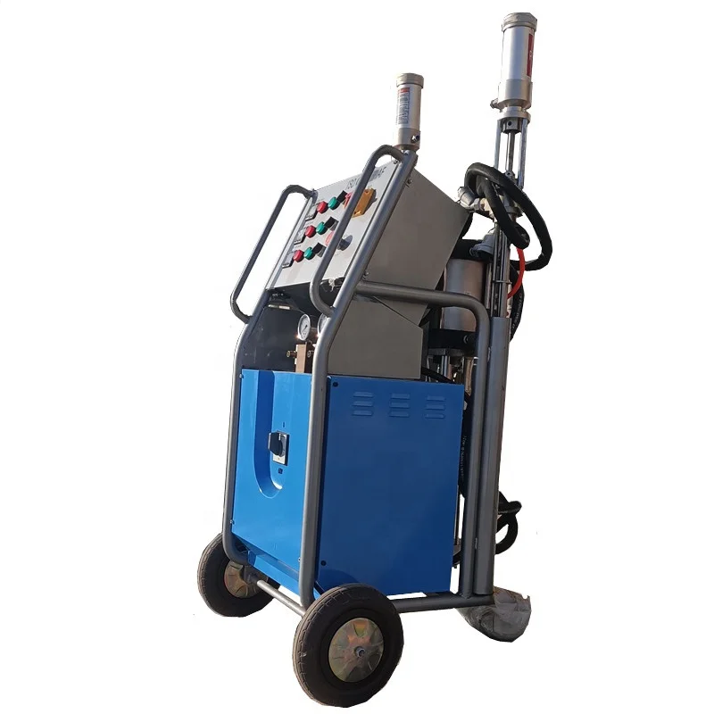 Polyurethane waterproof coating spraying machine pneumatic trap asphalt ...