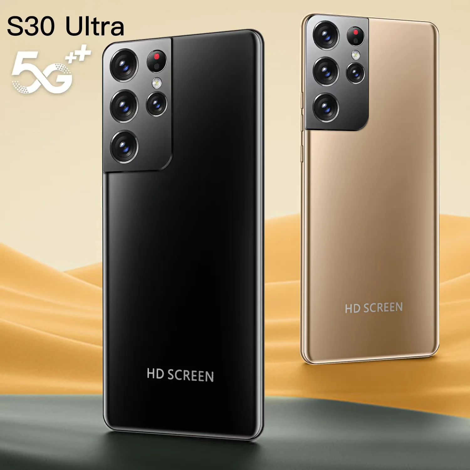 2022 Big Screen S30 Mobile Phone 6.7 Inch Android 5g Brand Smartphone ...