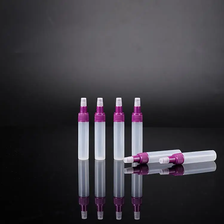 Soft Plastic Vials Dropper Sample Antigen Extraction Buffer Tubes ...