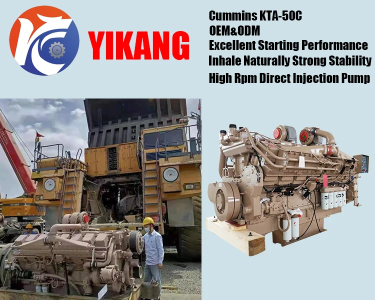 Original Cummins Kta50c Engine for Belaz 75131 - 1600hp