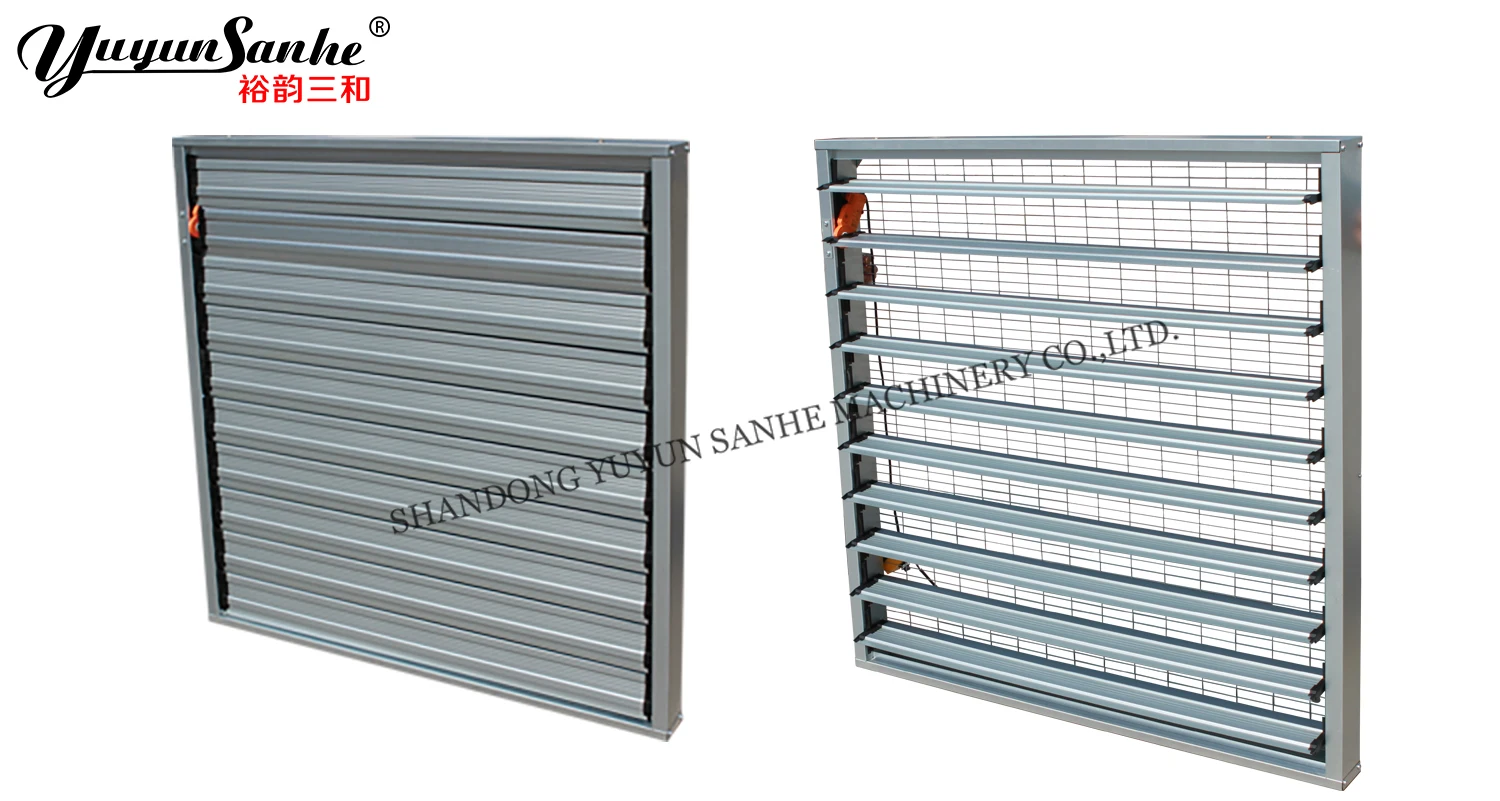 Galvanized Ventilation Louver Window Shutters - Durable & Efficient
