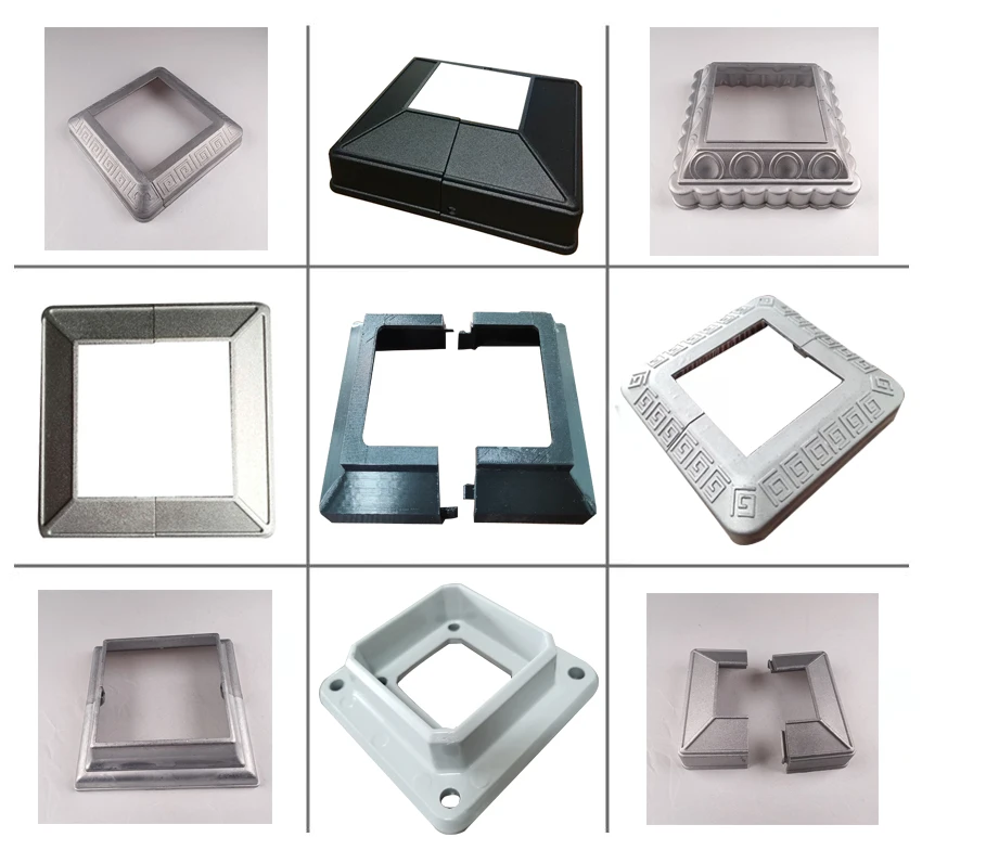 Aluminum Fence Post Base Covers - Durable & Stylish