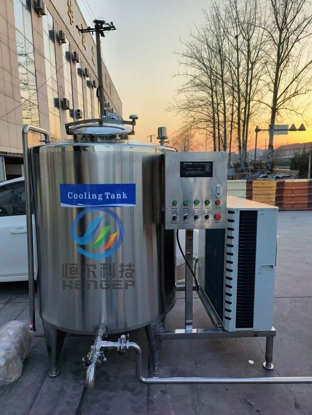 Fresh Milk Cooling Tank Vertical Cooling Tank For Milk Plant - Buy Milk ...