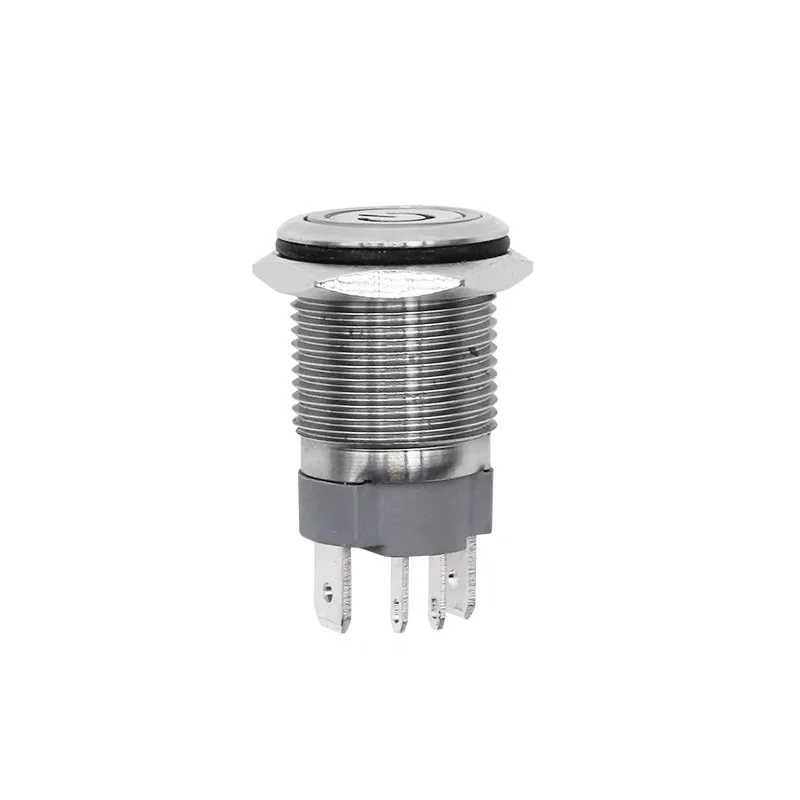 Metal Waterproof Push Button Switch 12v for Car Ignition Switches ...