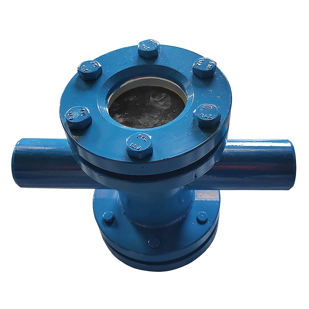 Welding Type Stainless Steel Flange Flow Indicator Sight Glass