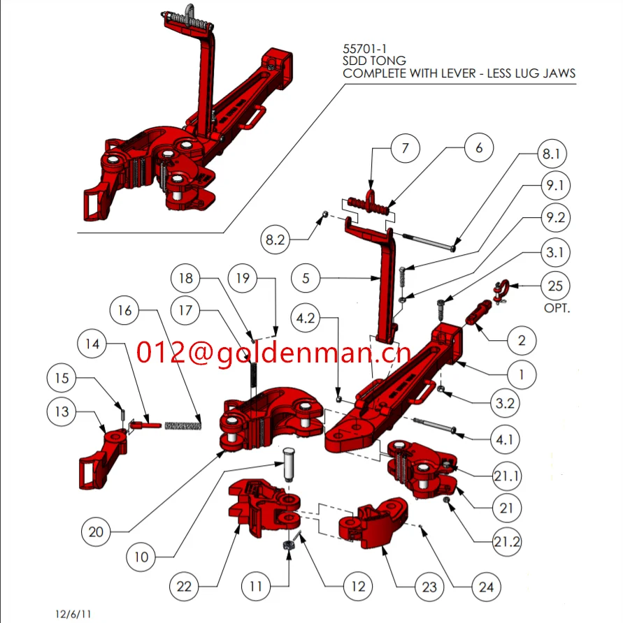 Sdd Drill Pipe Manual Tong - Buy Manual Tongs,Drill Pipe Manual Tong ...