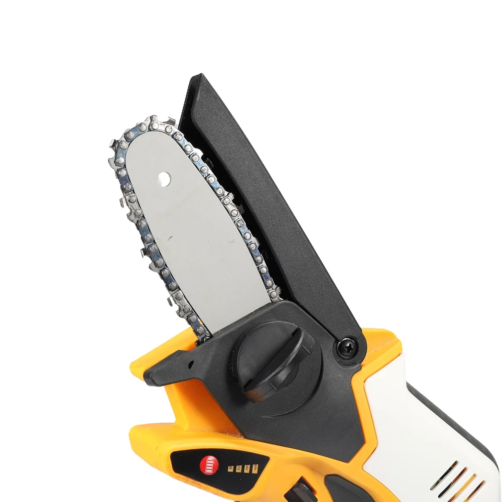 Lithium Battery Powered Cordless Chainsaw 16.8v Handhold Wood Cutting ...