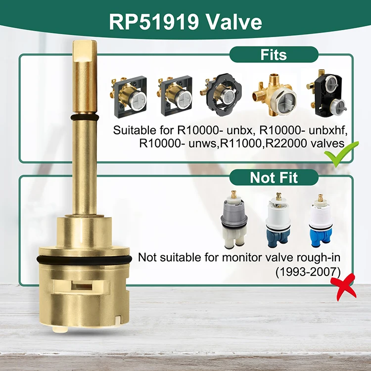 Rp51919 Setting Diverter Cartridge Compatible With Rp51919 Shower ...