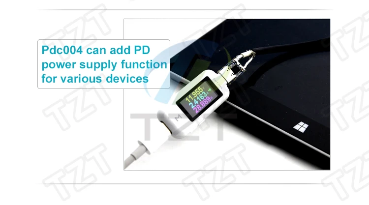 Type C Pd Decoy Module Pd2 0 Pd3 0 To Dc Dc Trigger Extension Cable Qc4