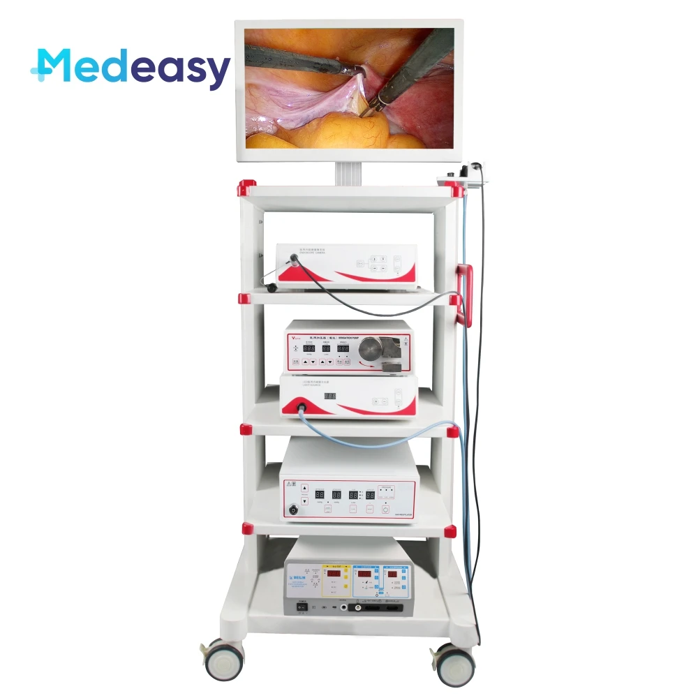 Medical Full HD Laparoscopic Tower - Endoscopy Camera System