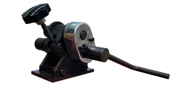 Manual Round Bender PR-3 Round Bending Machine Gear Driven Ring Roller Size 1"-3" and Round ...