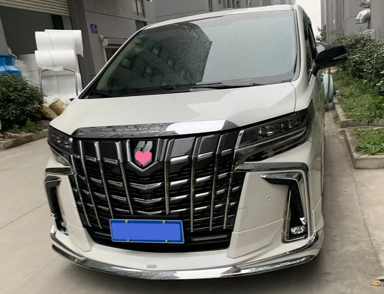 Car Body Kit Front Bumper Assembly Update SC Body Kits for Alphard 30 ...