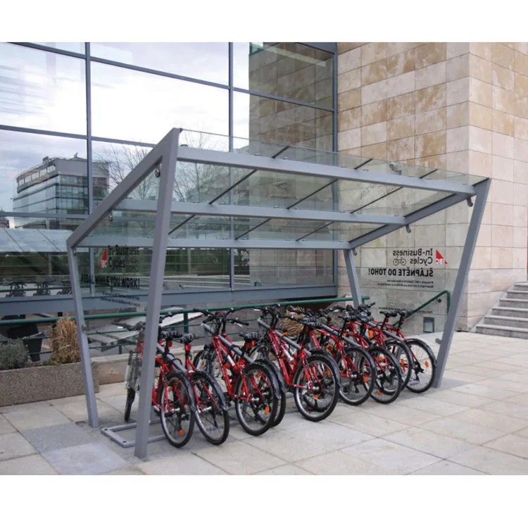 Waterproof Outdoor Bicycle Storage Shed Bike Tent Public School Bike ...