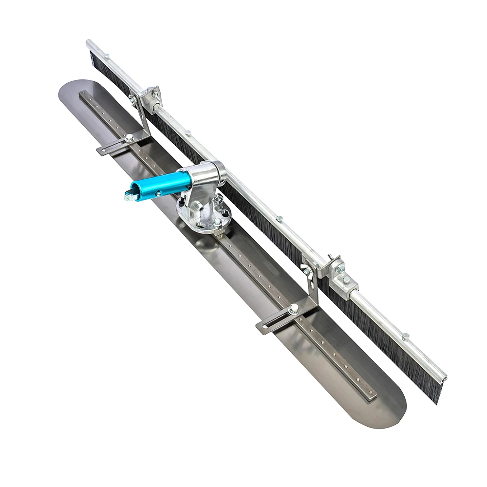 36"/48"/60" Concrete Fresno Trowel with Broom - DIY & Industrial