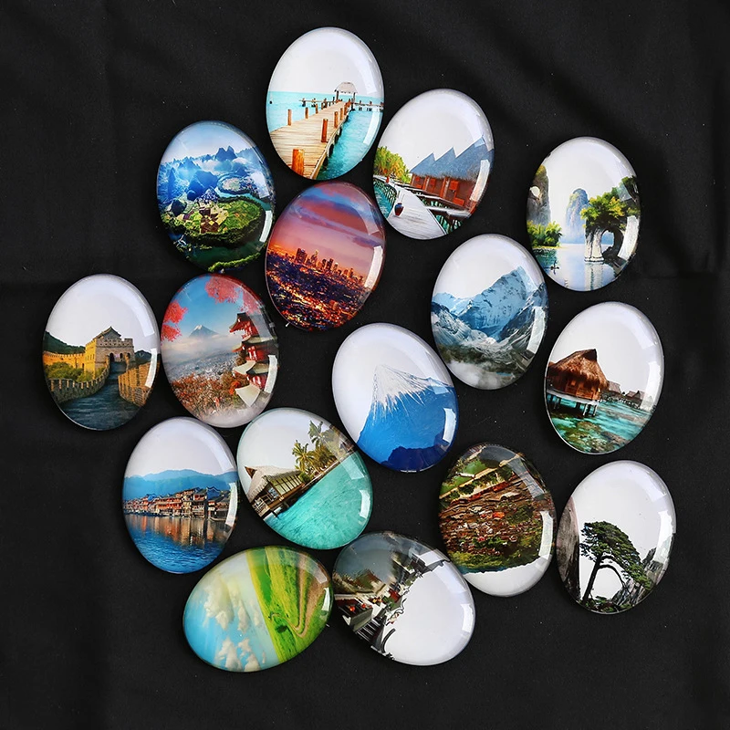 Refrigerator Sublimation Blanks Magnets Customised Printed Country ...