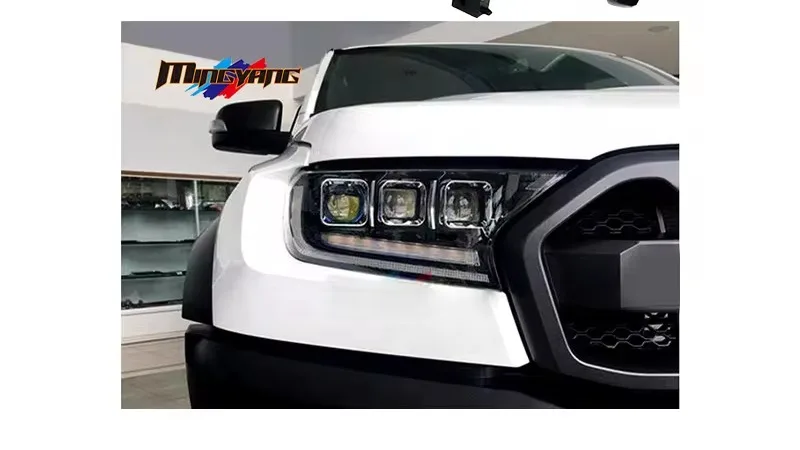 High Quality Modified Led Head Light Lamp 2016-2021 For Ford Ranger T7 ...