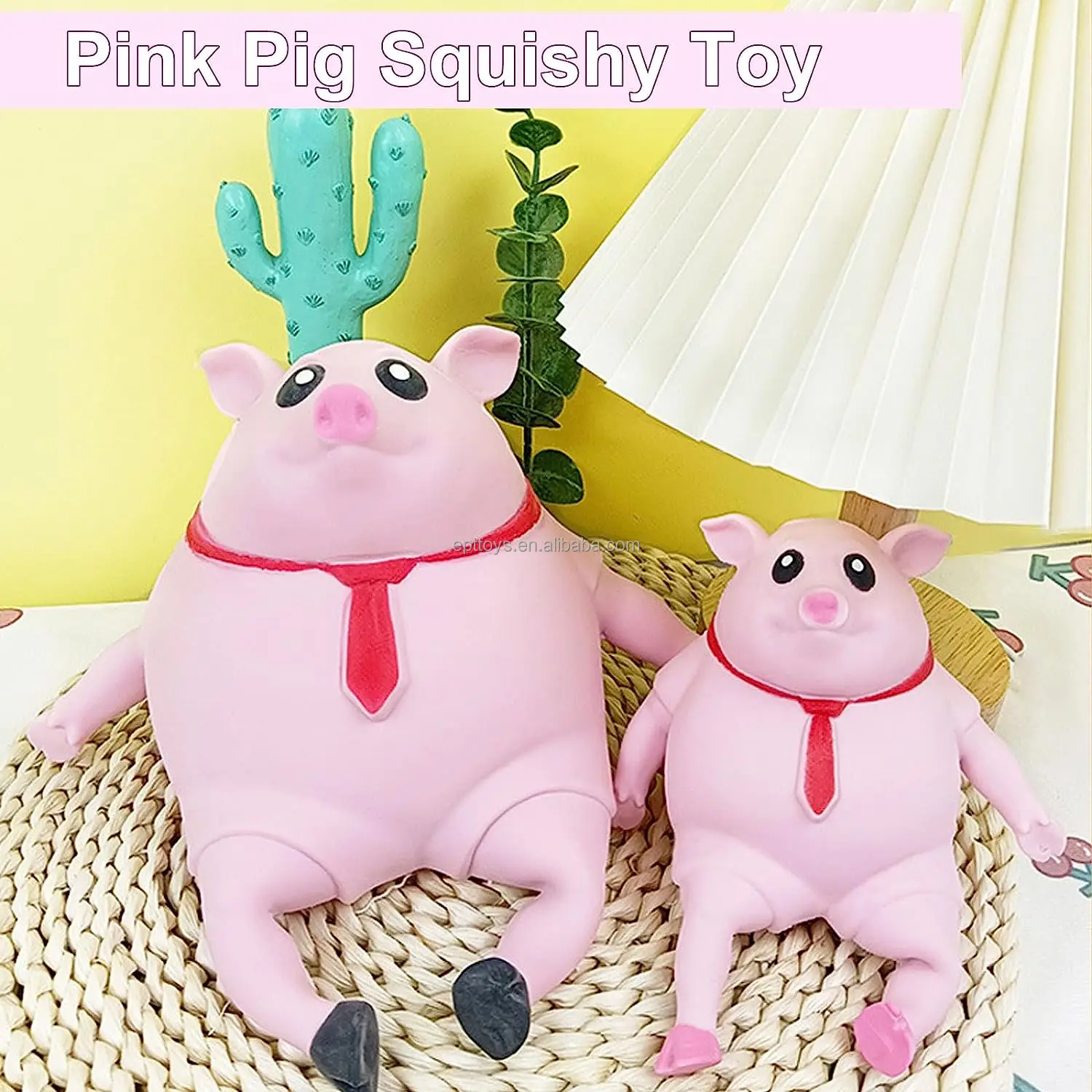 Ept Anti Stress Relief Vent Cute Pink Pig Squeeze Fidget Sensory ...