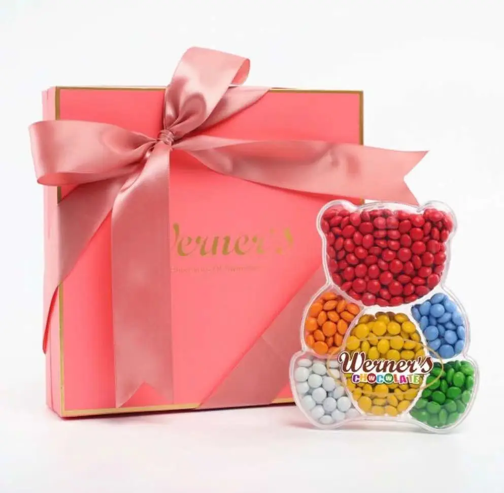 Chocolate Acrylic Candy Case - Alphabet Letter Shaped Box