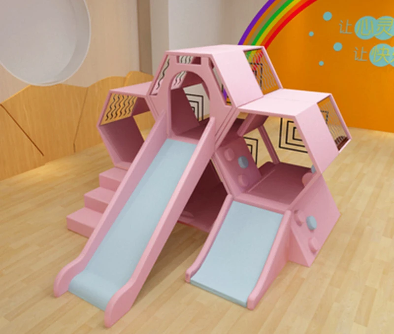 Daycare Center Soft Sensory Combination Honeycomb Slide