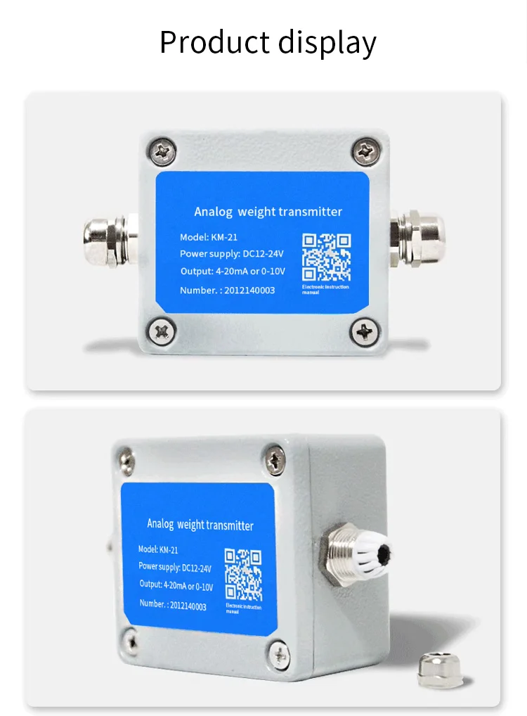KM-21 Single Channel 9-24V High Accuracy Digital Quantity Transmitter ...