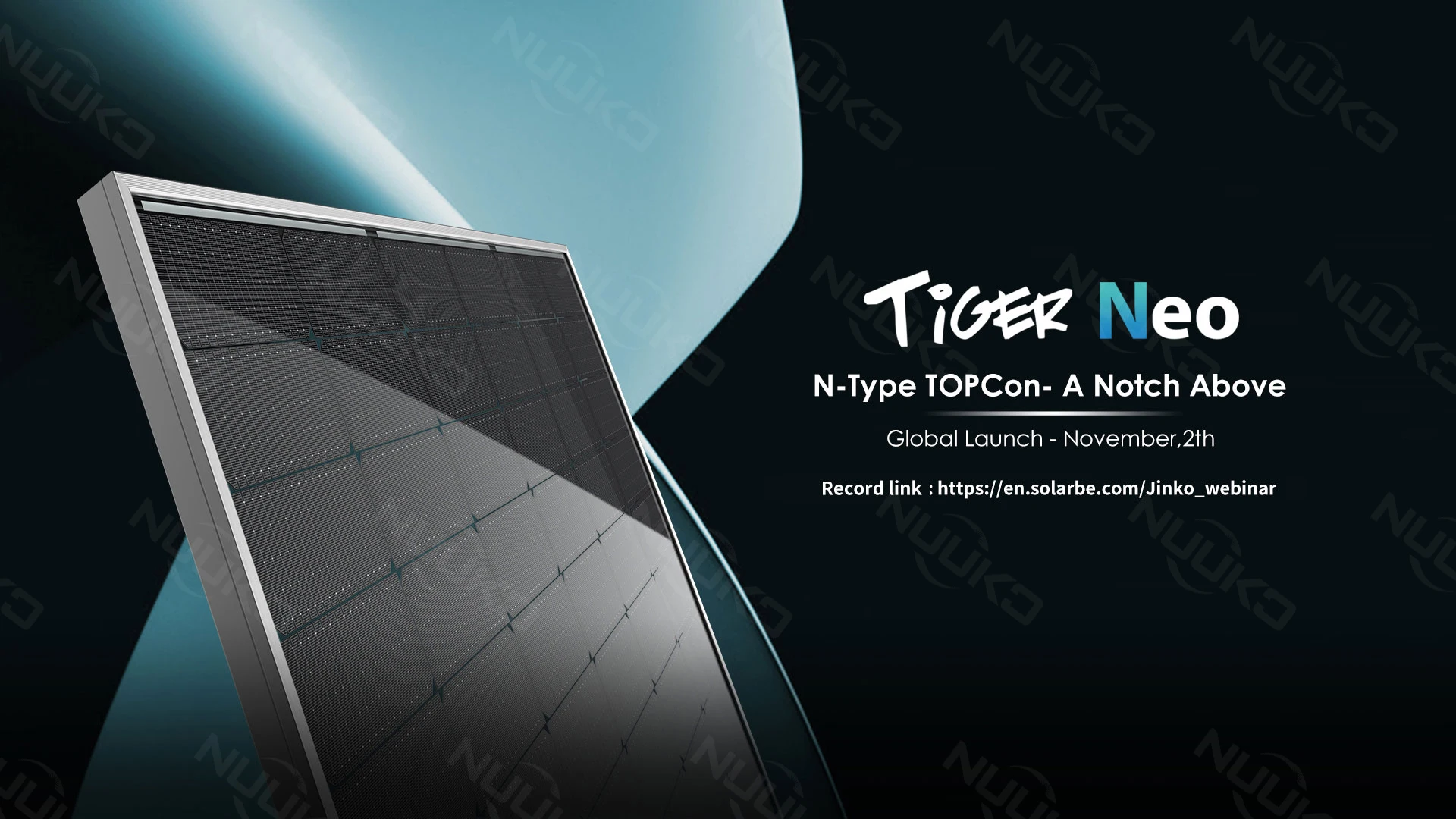 Jinko Tiger Neo N-Type 54HL4R-B 420-440 Watt Solar Panels